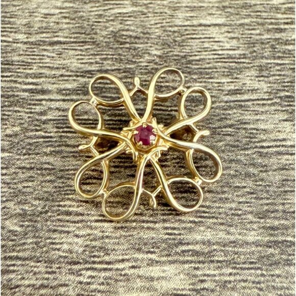 Avon | Accessories | Vintage Avon Robbins K Gold Plated Ruby Presidents ...